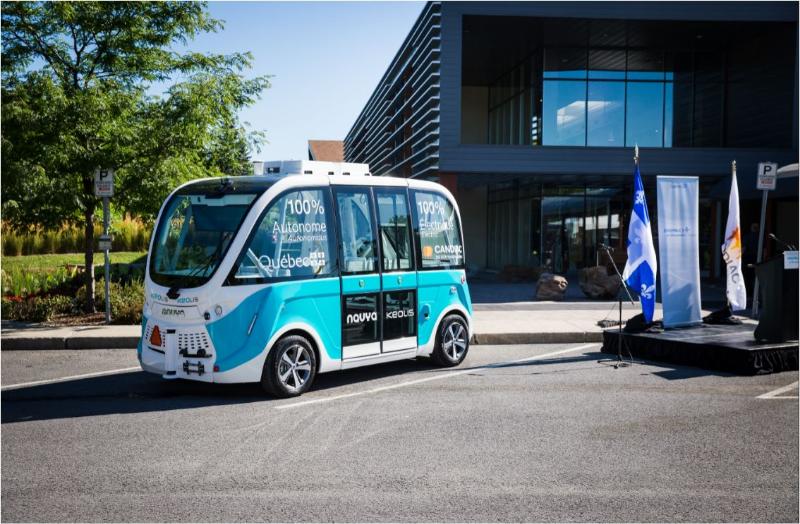 Autonomous electric shuttle to launch in Quebec - Supply Professional